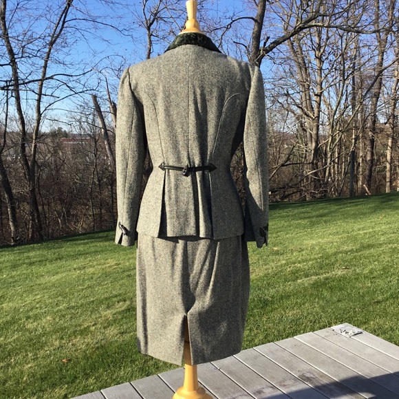 Vintage Georges Rech | Skirts | Vintage Georges Rech Paris Tweed Skirt ...